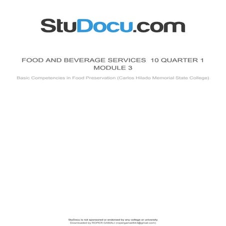 FBS - Module 1 - Prepare Service Station and Equipment.pdf