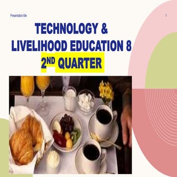 FBS Introduction Lesson for TLE 8 you can use | PPTX