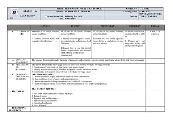 Seating the Guest Module 2 Week 3 & 4.pptx