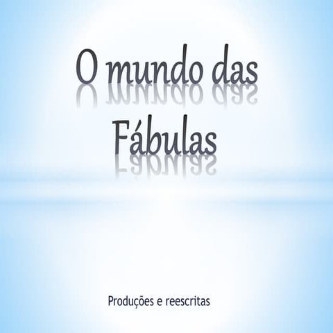 Fábulas | PPTX