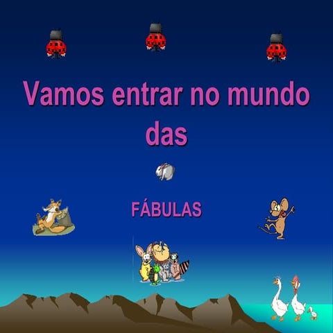 Fábulas - a magia de um reino a descobrir | PPT