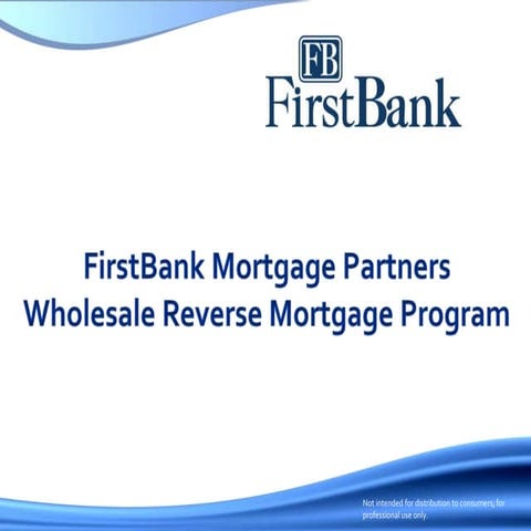 Reverse Mortgage Basics | PPTX