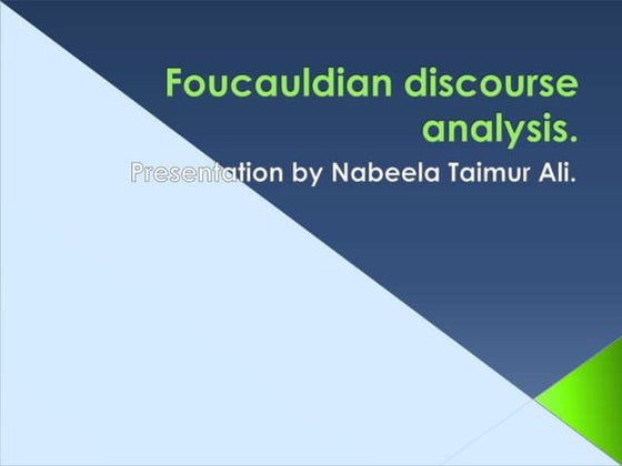 Foucaults genealogy | PDF