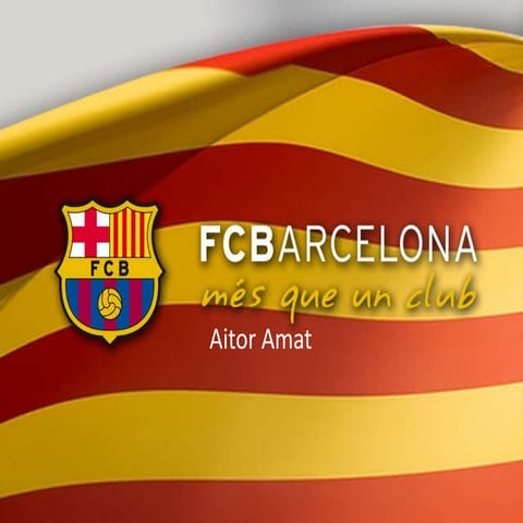 Fc.barcelona (power point) | PPTX
