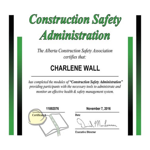 CONSTRUCTION SAFETY ADMIN | PDF