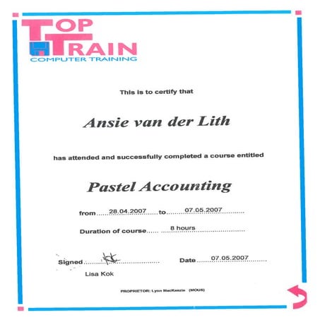 Pastel Accounting | PDF