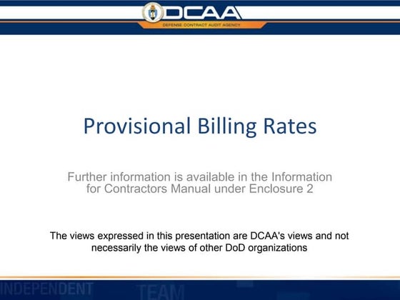 Negotiated Indirect Cost Rate Agreement (NICRA) | PPTX