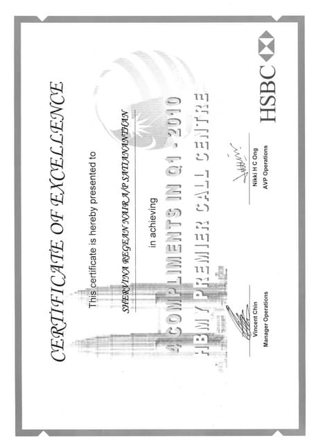 HSBC 100 CLUB | PDF