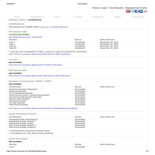 EPA 608 Verification | PDF