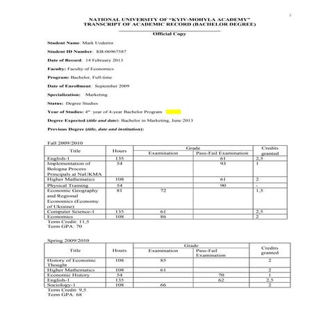 Transcript Uzdemir | DOC