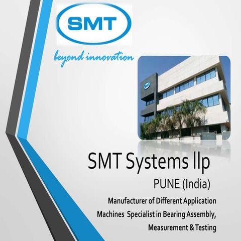 Company Profile SMT Systems LLP Pune | PDF