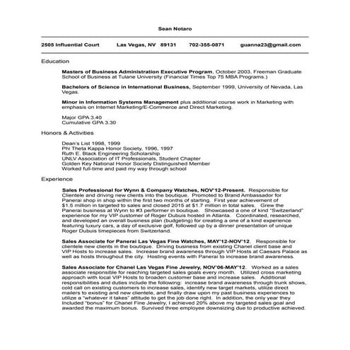 Todd Resume | DOCX