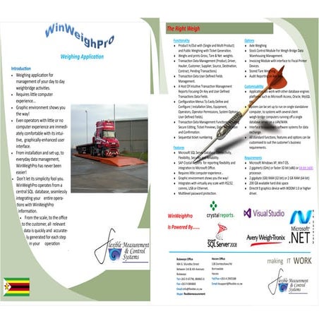 Publication WinWeighPro New | PDF | Databases | Computer Software and ...