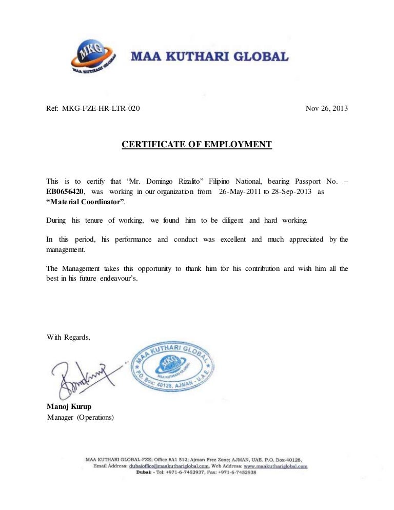 10 Certificate Of Employment MKG 10-certificate-of-employment-mkg