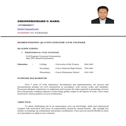 updated resume 2016 - QS | PDF