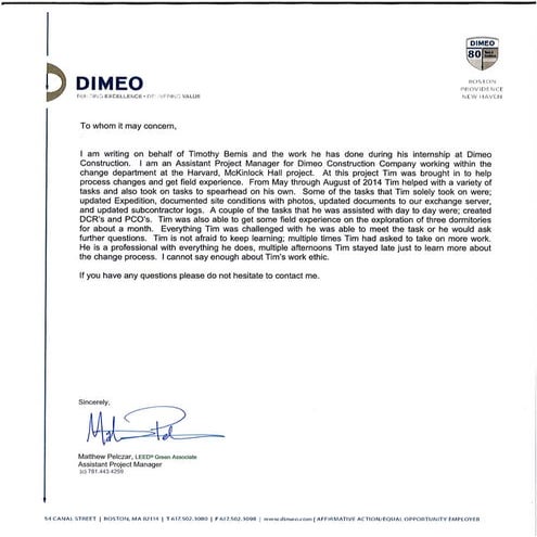 Dimeo_Recommendation | PDF