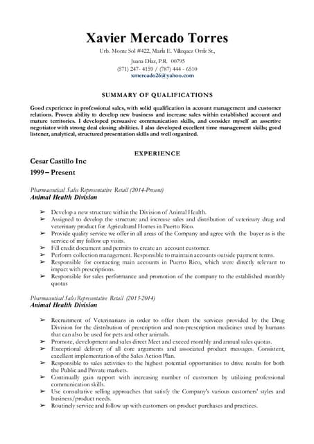 Xavier Mercado presentations