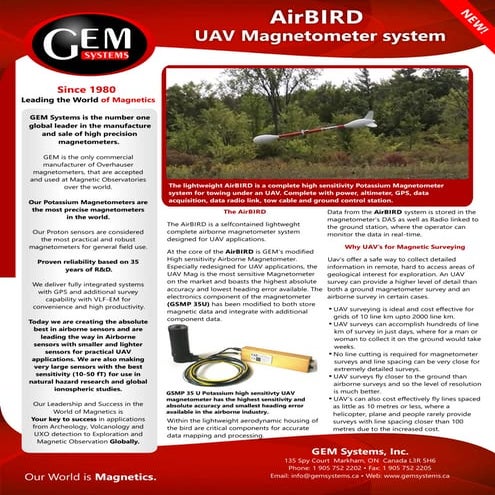 GEM_UAV_Solutions-AIRBIRD_Dec2016_v6-1 | PDF