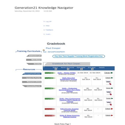 FCA grade list | PDF