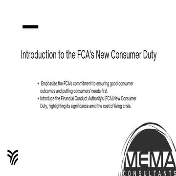 FCA's New Consumer Duty Ensuring Fairness Amid the Cost of Living ...