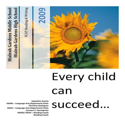 Fcat Reading And Writing | PDF