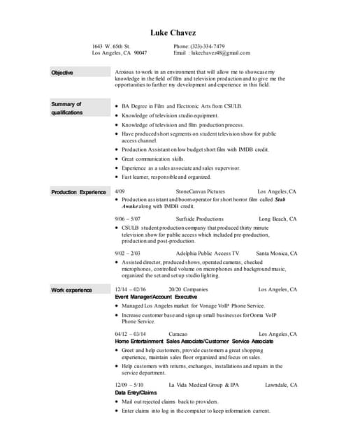 Sean McCarthy Resume 12-14 | PDF