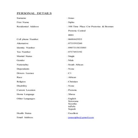 Sipho Jonas_Electronics | PDF