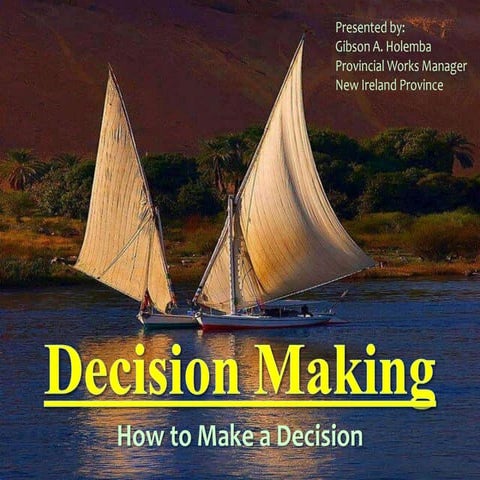 Decision Making | PPTX