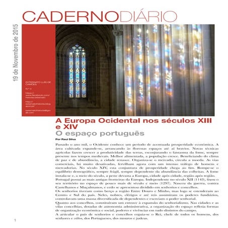 A vida num senhoria medieval | PPTX