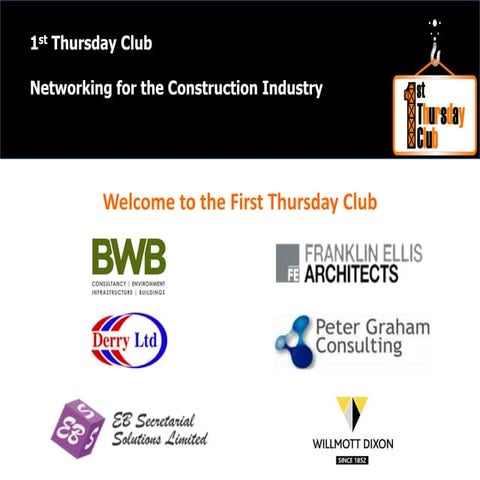 Business Networking for the Construction Industry | PPTX