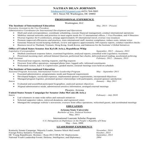 Resume - Nathan Dean Johnson | PDF