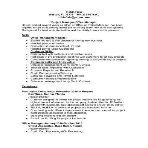Pamela new resume | DOCX