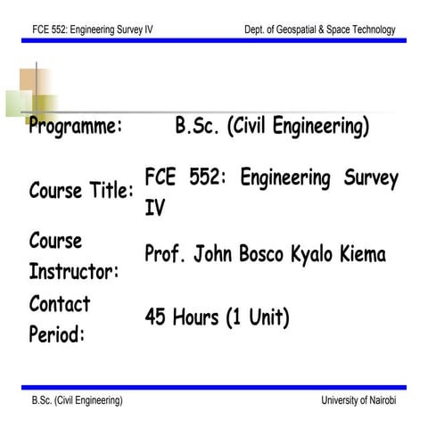 Fce 552 part0 | PPT