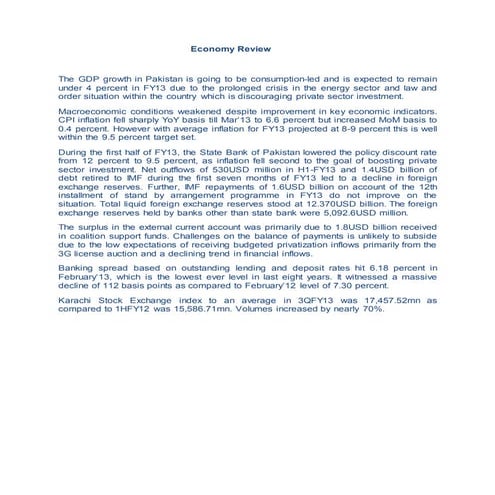 Economy Review | PDF