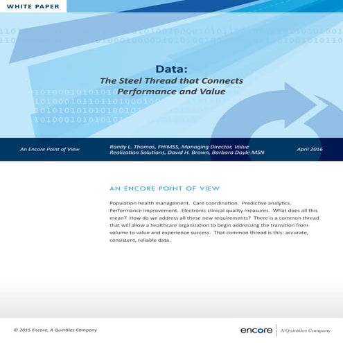 Ahima data quality management model | DOCX