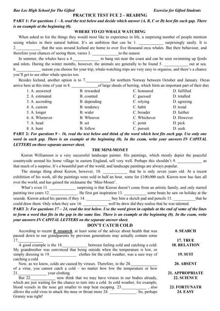 Enhancement Test for the first Quarter .docx