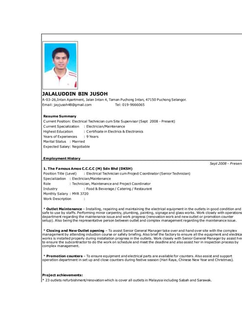 Johan resume 2016 | PDF