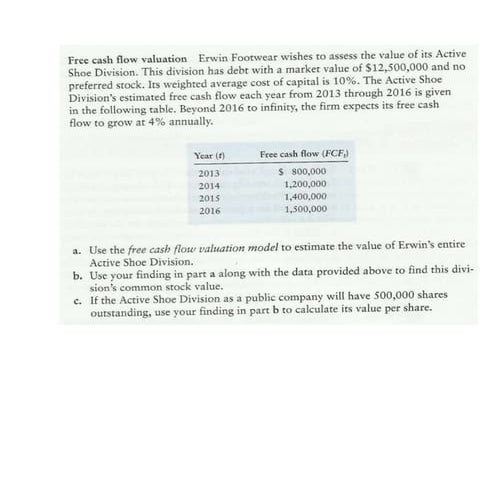 Fcf model problems | PDF