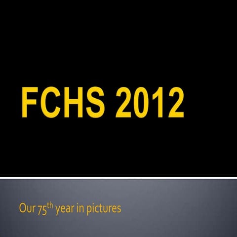 Fchs 2012 | PPT