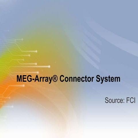 MEG-Array® Connector System | PPT