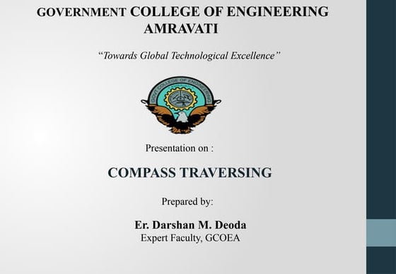 Angular measurement for surveying | PPT | Geography | Science