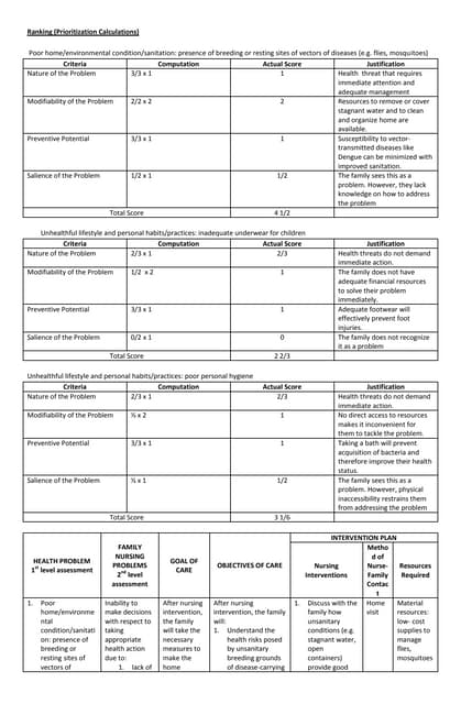Identifying community health problem | PDF