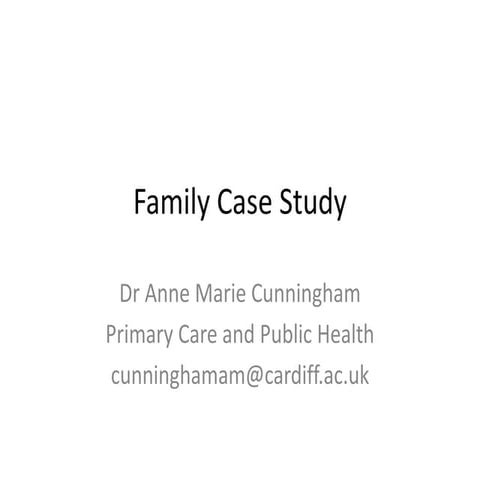 January Family Case Study Lecture | PPT