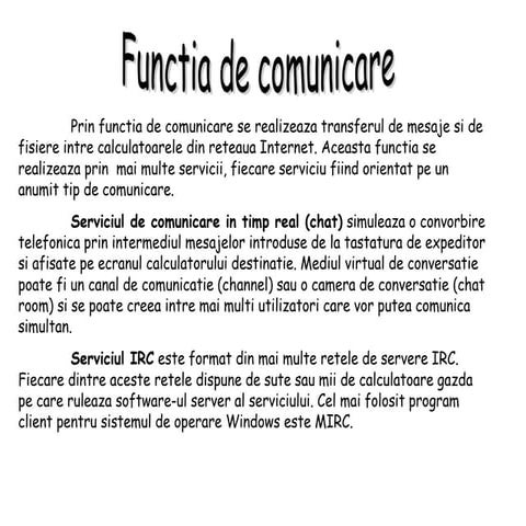 Mijloace de comunicare | PPT