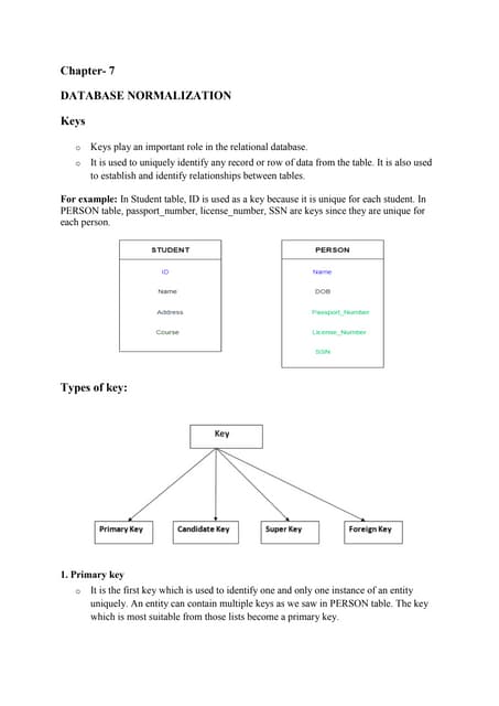 Normalization in DBMS | PDF | Databases | Computer Software and Applications