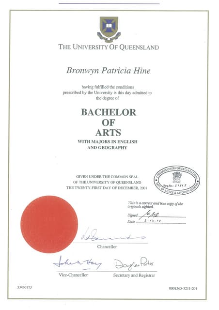 University of queensland diploma/uq degree | PDF