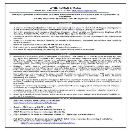 resumenew_Atul Bhalla | DOC