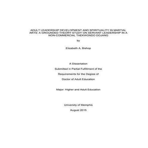 Elizabeth Bishop Dissertation Final Version | PDF