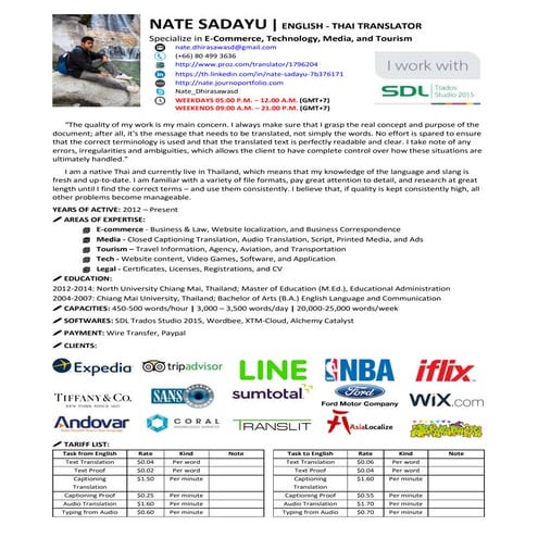 #NATE.CV.2016_v2 | PDF