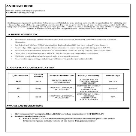 Resume official 2016 | DOCX